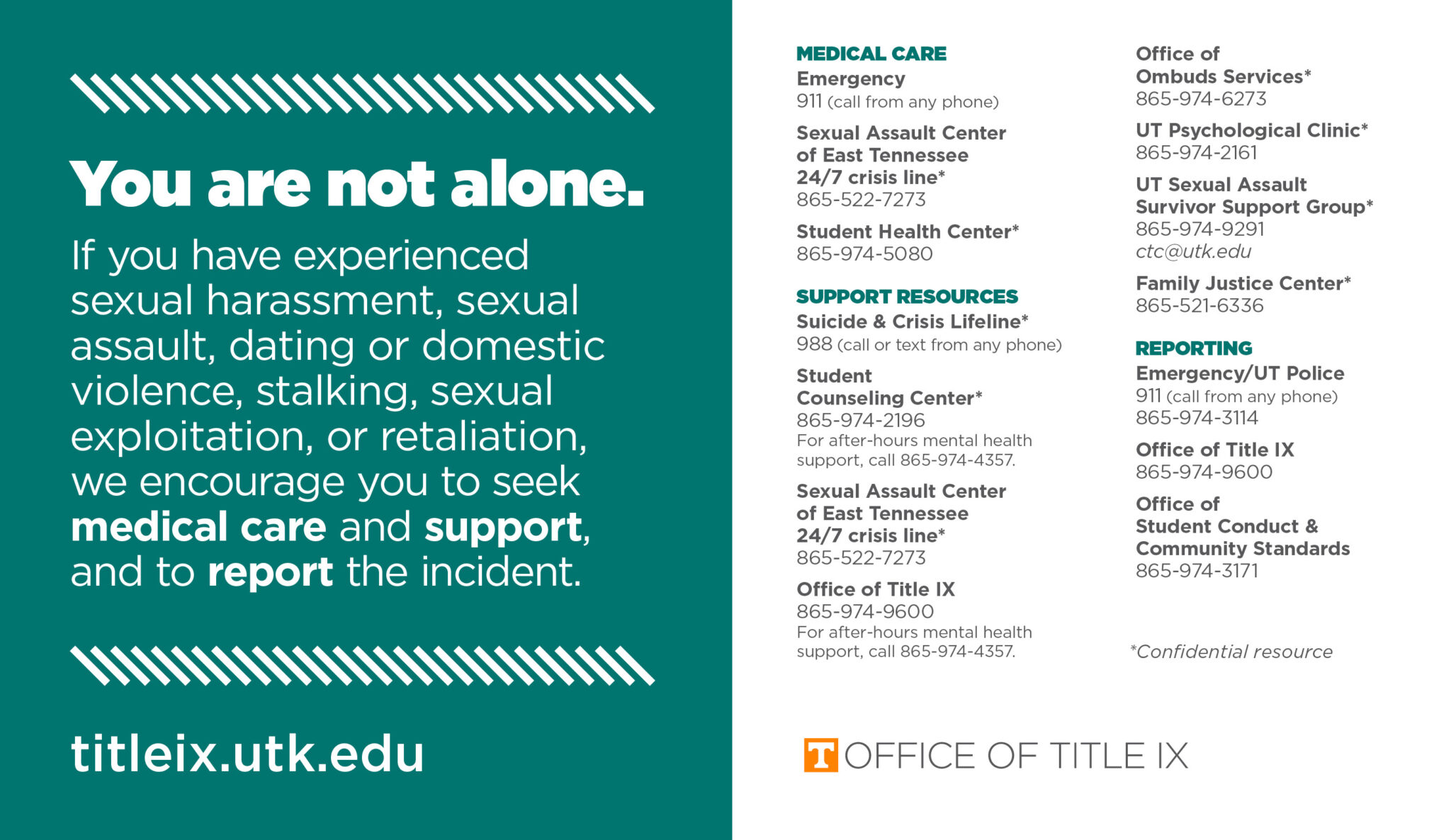 Make a Mandatory Report | Title IX